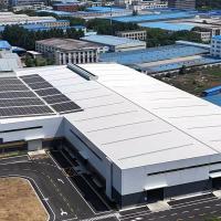 China Prefab Steel Structure Workshop Warehouse Clear Span Building 50 Year Life 12 Wind Grade for sale