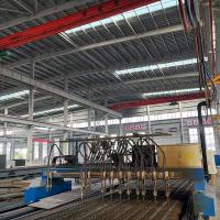 China Prefabricated Steel Structure Warehouse 40-50 Year Lifespan Large Span Farm Barn for sale