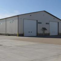 China Anti Corrosion Paint Prefabricated Steel Structure Hangar Warehouse 40-50 Year Life for sale