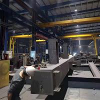 China Custom Heavy Steel Structure Multi Door Factory Warehouse Garage with Office Area 80m Span for sale