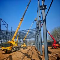 China High Strength Prefabricated Steel Structure Warehouse Panels For Logistics Warehouse Building for sale