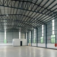 China Large Span Workshop Prefab Light Steel Structure Warehouse Poultry House Steel Shed Hangar for sale