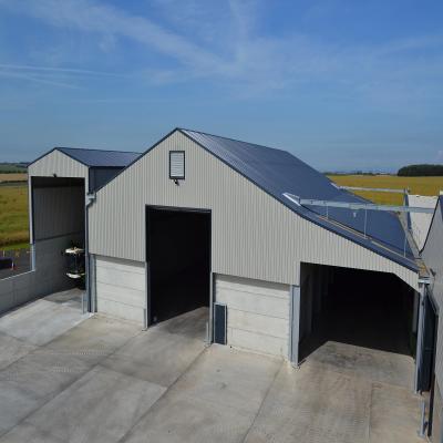 China Prefabricated Steel Structure Farm Building for Livestock and Grain Storage 50 Year Life for sale