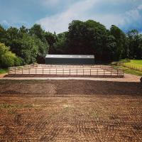 China Prefabricated Steel Structure Farm Building for Livestock and Grain Storage 50 Year Life for sale