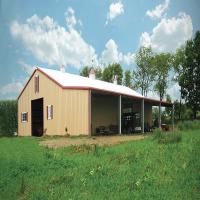 China Prefabricated Steel Structure Warehouse Industrial Metal Building Q355 H Beam 10 Year Warranty for sale