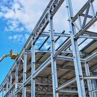 China Prefabricated Steel Structure Building 5m-80m Span Warehouse Industrial Sheds Q235B Q355B for sale