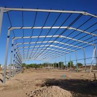 China Q355B Q235B Prefabricated Steel Structure Warehouse Building High Strength Bolted Connection for sale