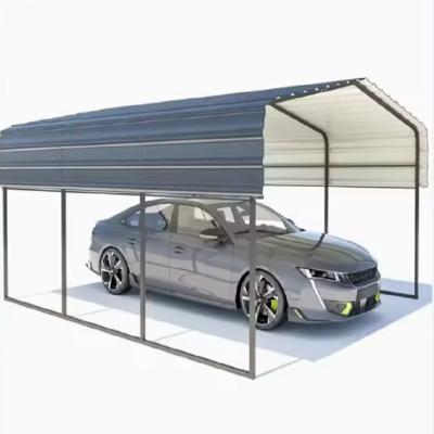 China 20x30ft RV Parking Carport Metal Shelter Garage Kit Q235B Steel 150km/h Wind for sale