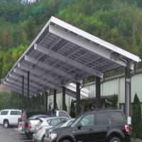 China Mobile Metal Garage Carport Storage Shed Q235B Steel Quick Assembly 6m Span for sale