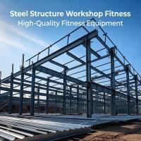 China Customized Heavy Steel Structure Workshop Q355B H-Beam 50t Crane Capacity ISO 9001 for sale