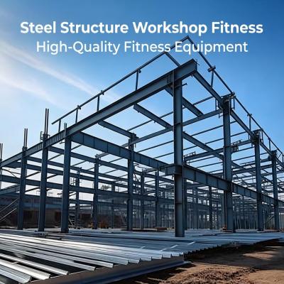 China Customized Heavy Steel Structure Workshop Q355B H-Beam 50t Crane Capacity ISO 9001 for sale