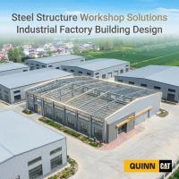 China Customized Heavy Steel Structure Workshop Q355B H-Beam 50t Crane Capacity ISO 9001 for sale
