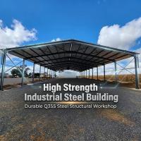 China ASTM A36 Carbon Steel Structure Building Seismic Resistant H Beam Frame Construction Workshop Peru for sale