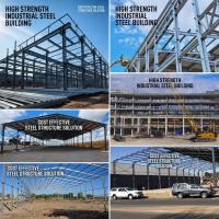 China ASTM A36 Seismic Grade 8 Steel H Beam Frame Building Structure for Chile Market for sale