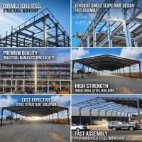 China Steel Structure Logistics Distribution Center Building Loading Dock Integration High Bay Warehouse For E-Commerce for sale