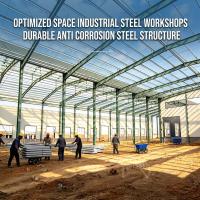 China Factory Light Gauge Steel Structure Building ASTM A36 H Beam Frame Construction Workshop Poland for sale