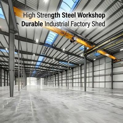 China Factory Light Gauge Steel Structure Building ASTM A36 H Beam Frame Construction Workshop Poland for sale