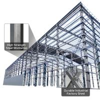 China Building Steel Structure Components ASTM A36 H Beam Frame Cold Climate Insulated Construction Russia for sale