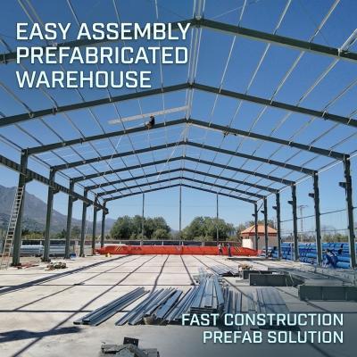 China Building Steel Structure Components ASTM A36 H Beam Frame Cold Climate Insulated Construction Russia for sale