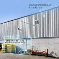 China Prefabricated Modular Steel Structure Building System Fast Assembly Bolt Connected Frame For Warehouse Workshop Office for sale