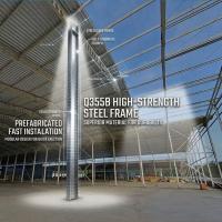 China Hot Dip Galvanized Anti Corrosion Steel Structure Warehouse Building for Middle East Coastal Industrial Use for sale