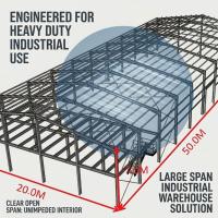 China Fast Installation Prefabricated Steel Structure Workshop Building for Southeast Asia Rapid Construction for sale