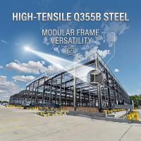 China Fast Installation Prefabricated Steel Structure Workshop Building for Southeast Asia Rapid Construction for sale