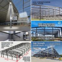 China Large Clear Span Steel Frame Warehouse Building for Australian Logistics Facilities for sale