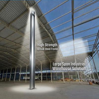 China Customizable Design Prefabricated Steel Structure Building for European Industrial Warehouse Projects for sale