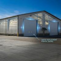 China Seismic Resistant Steel Warehouse Building Q355 Frame Earthquake Grade 8 Wind Load 12 Tropical Climate for sale