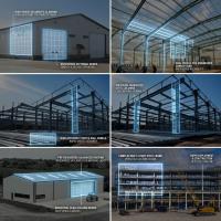 China Insulated Sandwich Panel Steel Warehouse Building Rock Wool EPS Wall Roof Energy Saving Cold Storage for sale