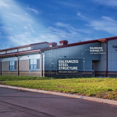 China Modular Prefabricated Steel Building School Classroom Rapid Deployment Africa Education Project for sale