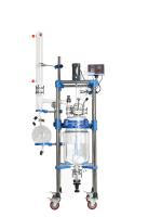 China 316L Stainless Steel Chemical Glass Reactor with -0.098MPa Vacuum and 220V 60Hz for Laboratory Use for sale