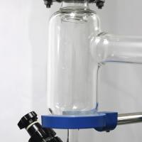 China Borosilicate Glass Chemical Reactor with 304 Stainless Steel Pipes and Spray Heating Device for 220V 60Hz 1 Phase Lab Experiments for sale
