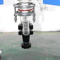China 10L Volume Glass Bioreactor with 304 Stainless Steel Frame and 50-600 RPM for Chemical Lab for sale