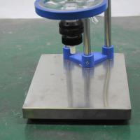 China Automatic 1L Volume Jacketed Glass Reactor Vessel with 3.3 Borosilicate Glass and 304 Stainless Steel Frame for sale