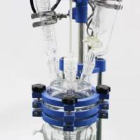 China 0.25L-3L Laboratory Chemical Reactor with High Borosilicate Glass 3.3 and Thermal Oil Heating Stirred Tank Reactor at 50-600 Rpm/min for sale