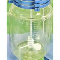 China 10L-50L Explosion-Proof Glass Reactor with High Borosilicate Glass 3.3 and Thermal Oil Heating for sale
