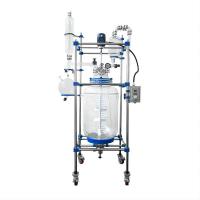 China 150-200L Customizable Laboratory Jacketed Chemical Glass Reactor for sale