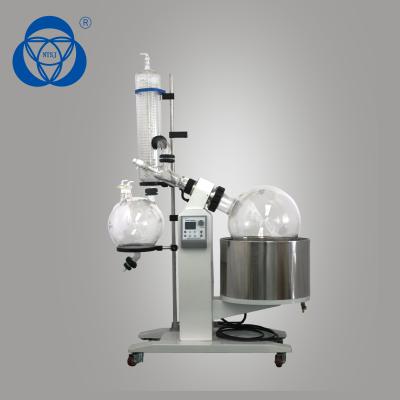 China 20L High Precision Rotary Evaporator with 120W Motor and 5L/h Evaporation Rate for Laboratory Applications for sale