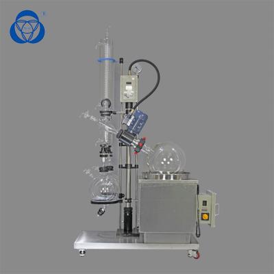 China 3.3 Borosilicate Laboratory Rotary Evaporator with 2L-50L Capacity and 10-180 RPM Speed Range for Industrial Applications for sale