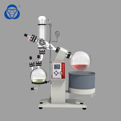 China FPGR-20 Water Bath Rotary Evaporator with 20L Capacity and 5L/h Evaporation Rate for Laboratory Use for sale