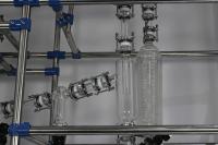 China High Precisional Cohol Distiller Kit with 0.1-0.25m² Evaporation Area and 220V Motor Power for Molecular Separation for sale