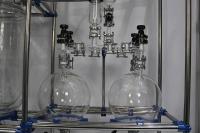 China High Precisional Cohol Distiller Kit with 0.1-0.25m² Evaporation Area and 220V Motor Power for Molecular Separation for sale