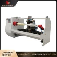 China BOPP Tape Cutting Machine Single Knife Single Shaft Cutting Machine for sale