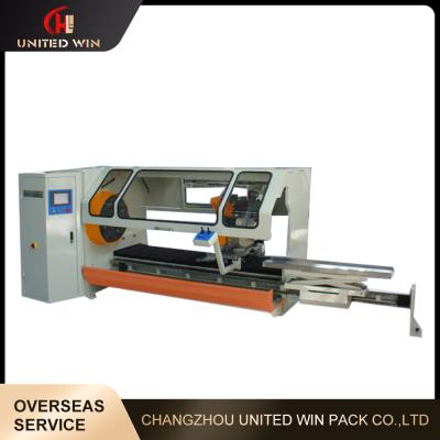 China Big Diameter Masking Foam Tape Cutter Machine 1300mm 1600mm Tape Roll Cutting Machine for sale