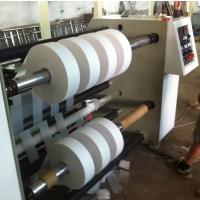 China Self Adhesive Labels Paper Tape Slitting Machine For Stickers Paper Materials for sale