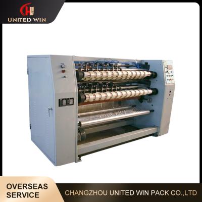China Super Clear OPP Tape Slitting Machine Gum Tape Automatic Slitting And Rewinding Machine for sale
