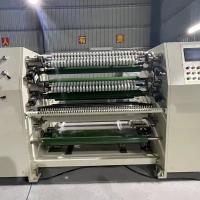 China Super Clear Stationery Tape Surface Slitter Rewinder 1100mm Slitting And Rewinding Machine for sale