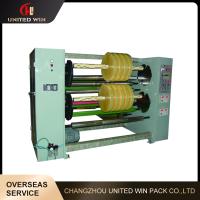 China BOPP PET Tape Jumbo Roll Slitting Machine Adhesive Tape Rewinding Machine for sale